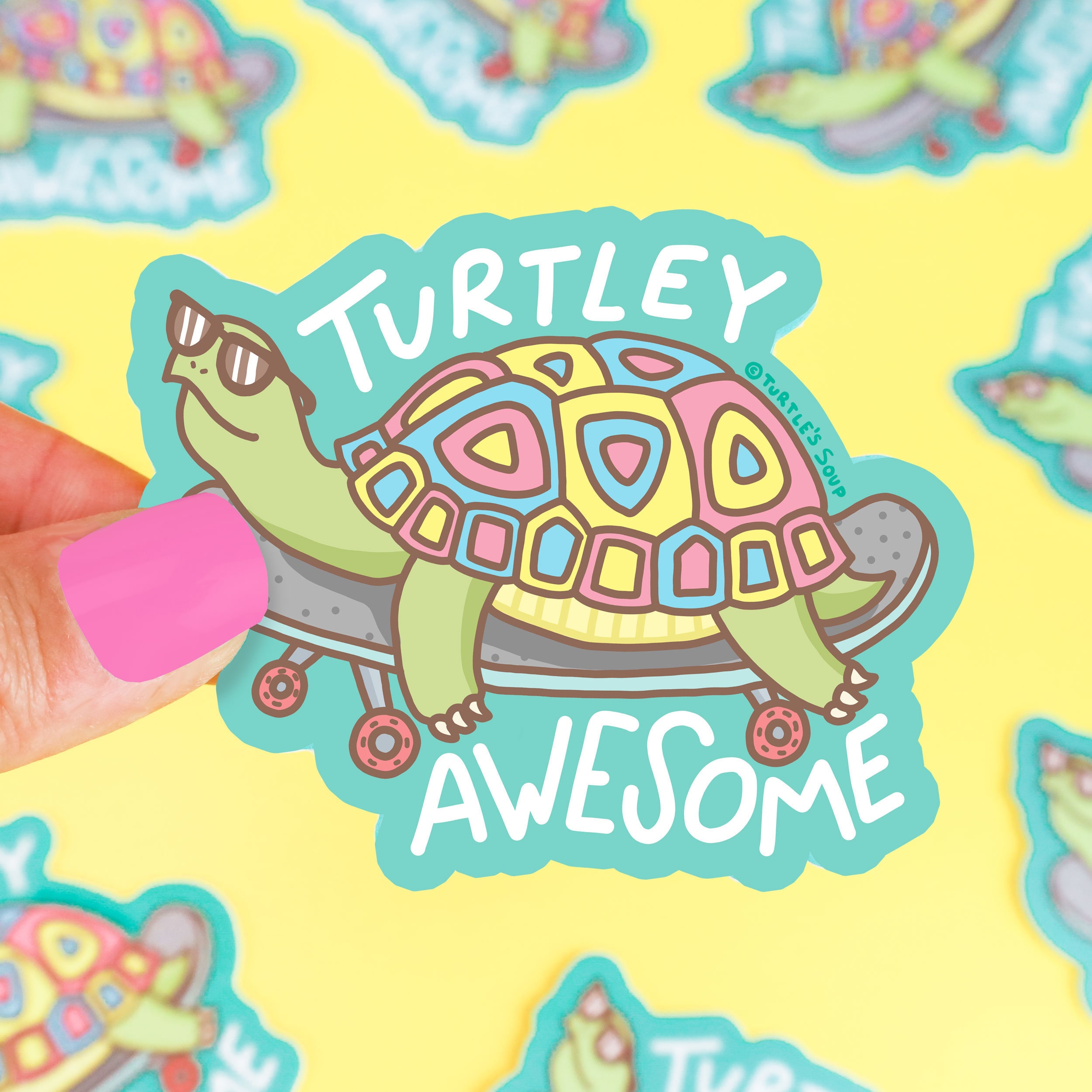 Electronics & Accessories Turtle Sticker Turtle Shell Tortoise Decal ...