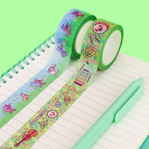 Music Pack, Washi Tape, Drums, Keyboards, Stationery, Guitar, Musician ...