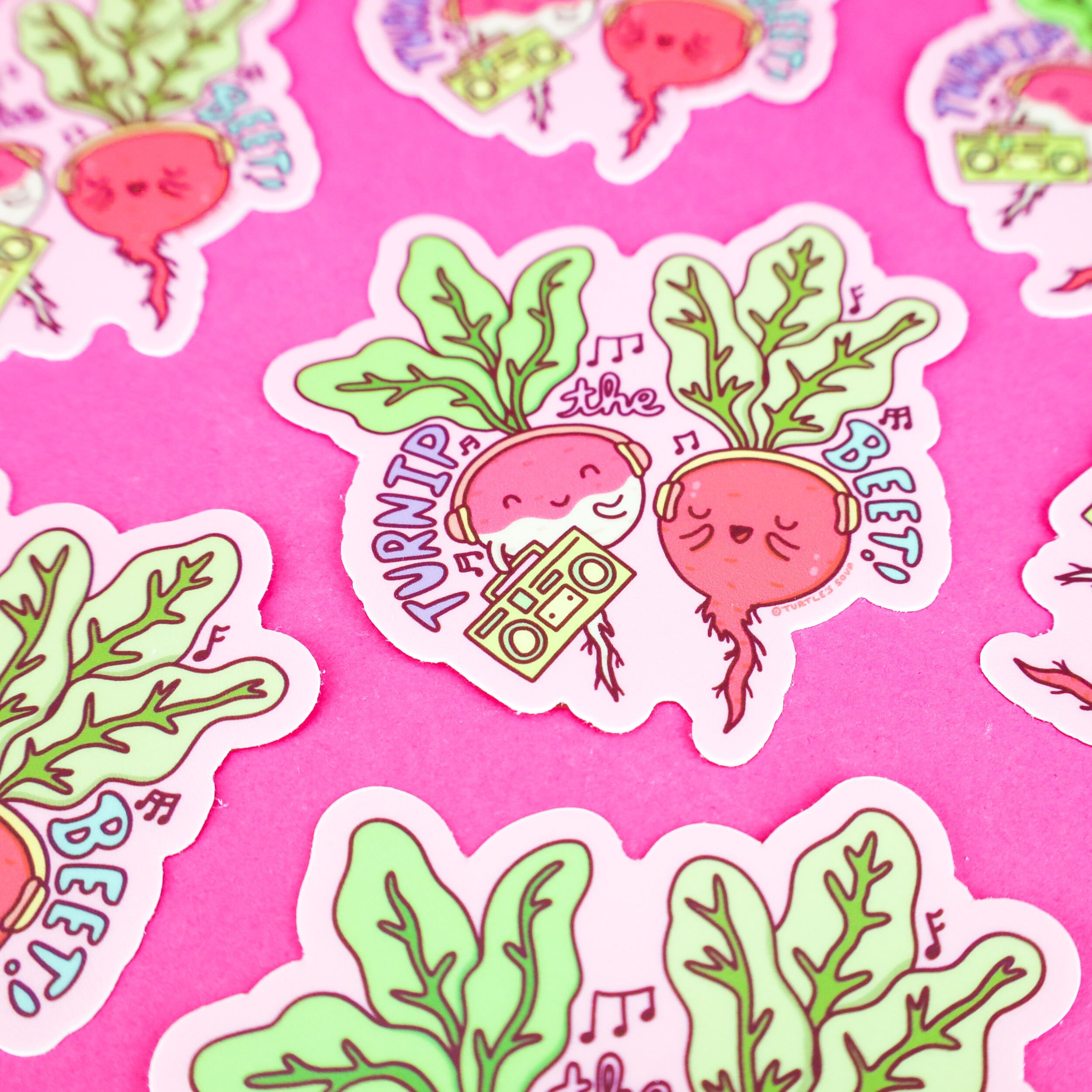 Beet Sticker Party Stickers Food Puns Foodie Gift Farmer | Etsy