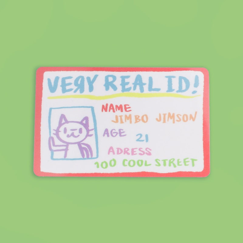 Funny Fake Ids - Etsy