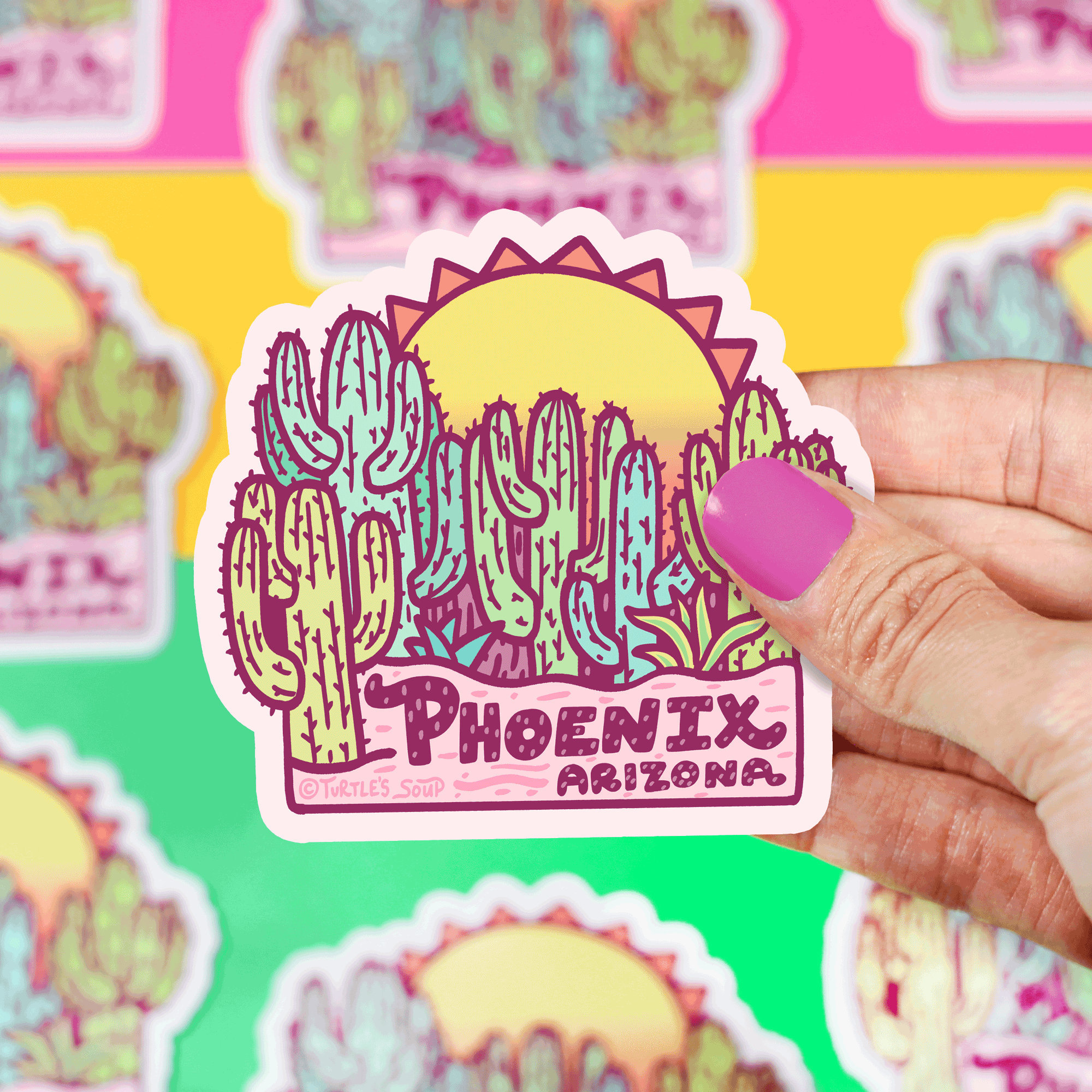 Phoenix Arizona Sticker for Computer Laptop Phone Water - Etsy Sweden