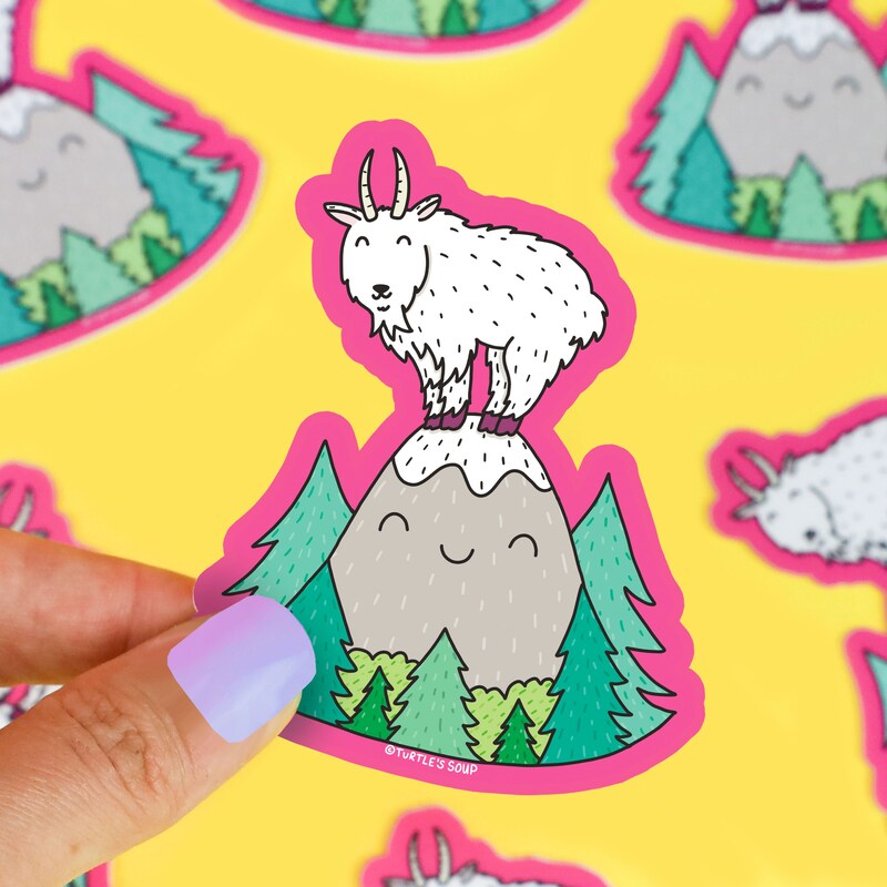 Cute Goat Stickers - Etsy