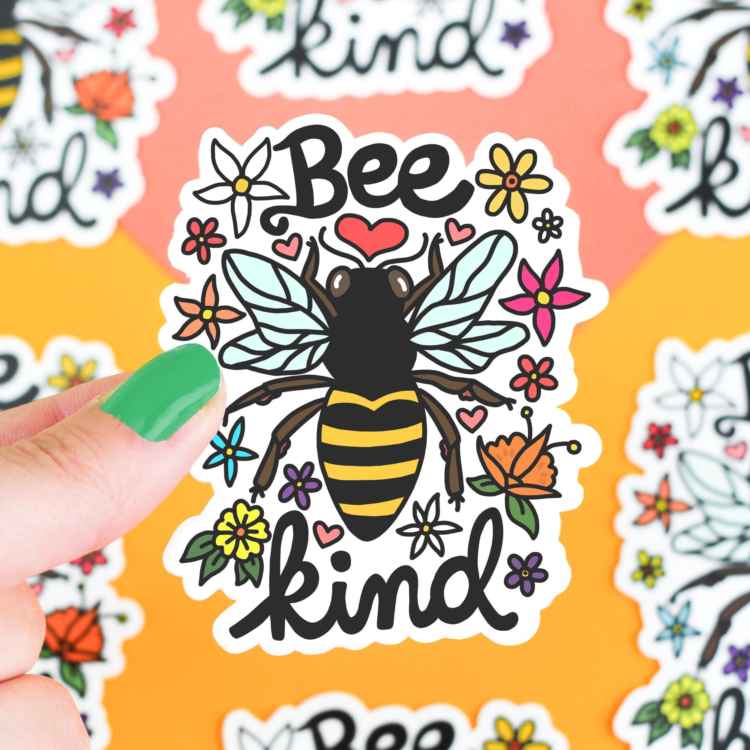 Decals & Skins Bee Kind Sticker Electronics & Accessories Laptop etna ...