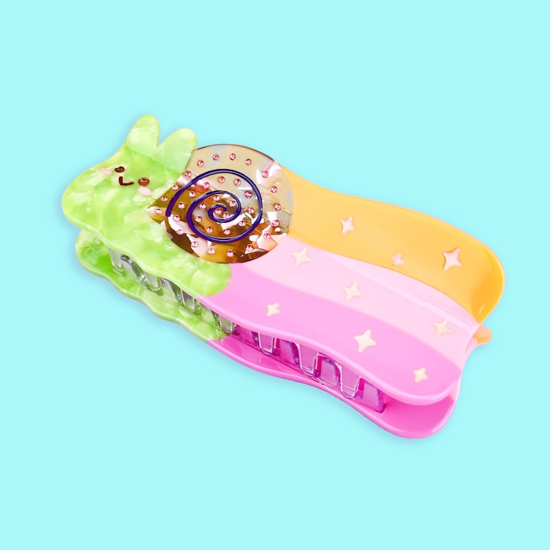 Acetate Sheet Hair Clip - Etsy