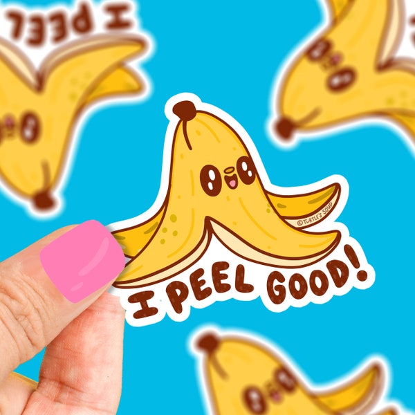 Banana Sticker - Etsy