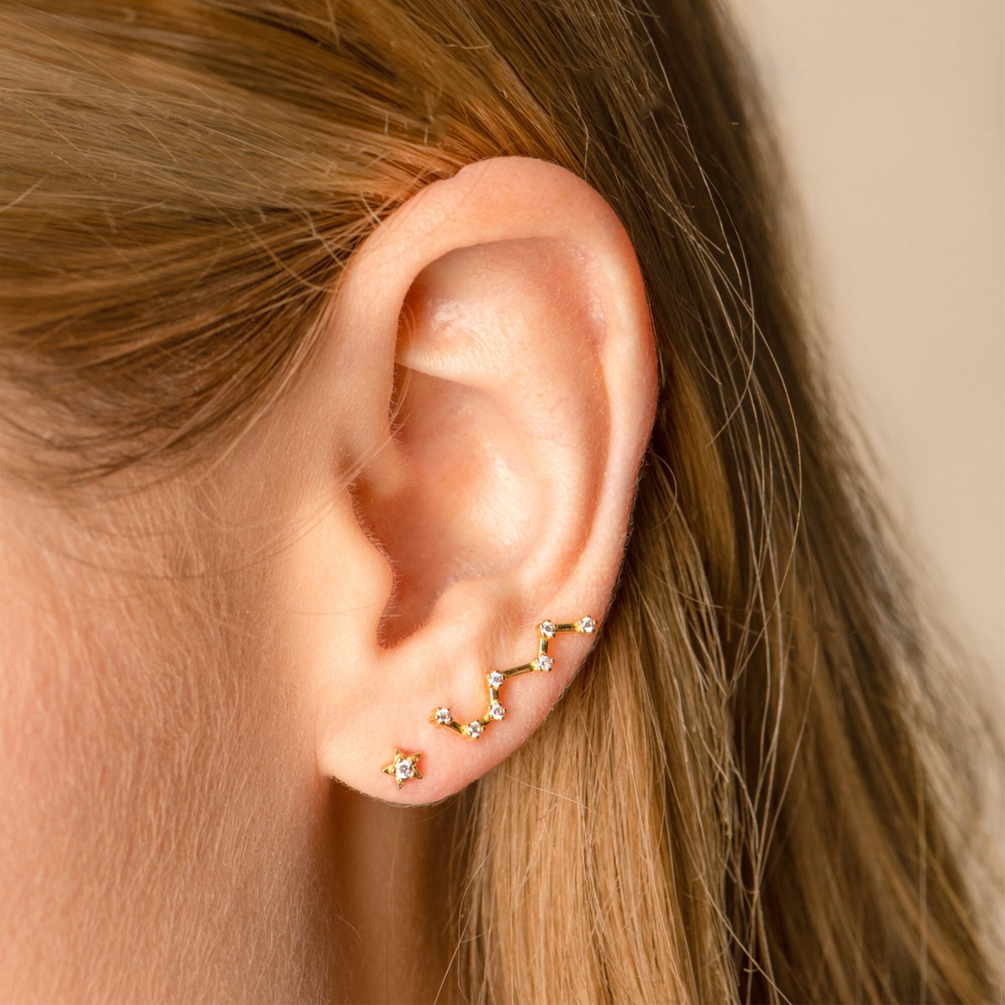 Two Ear Piercings Tumblr