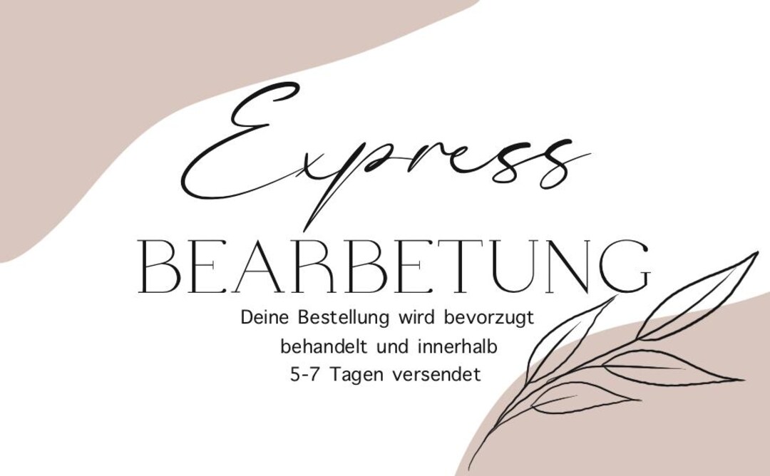 EXPRESS Processing - Etsy