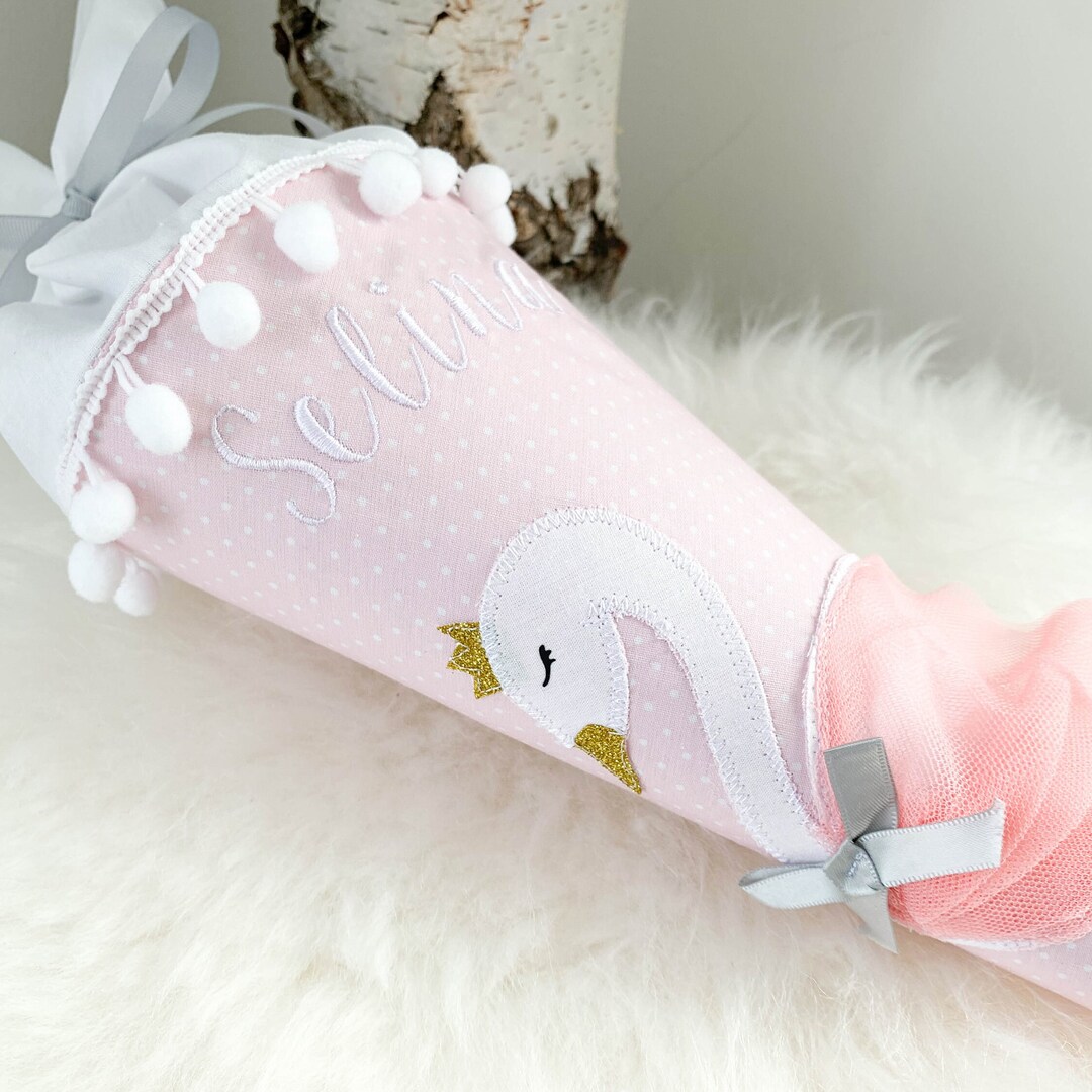 Personalized Fabric School Cone With Name, Personalized Candy Cone ...