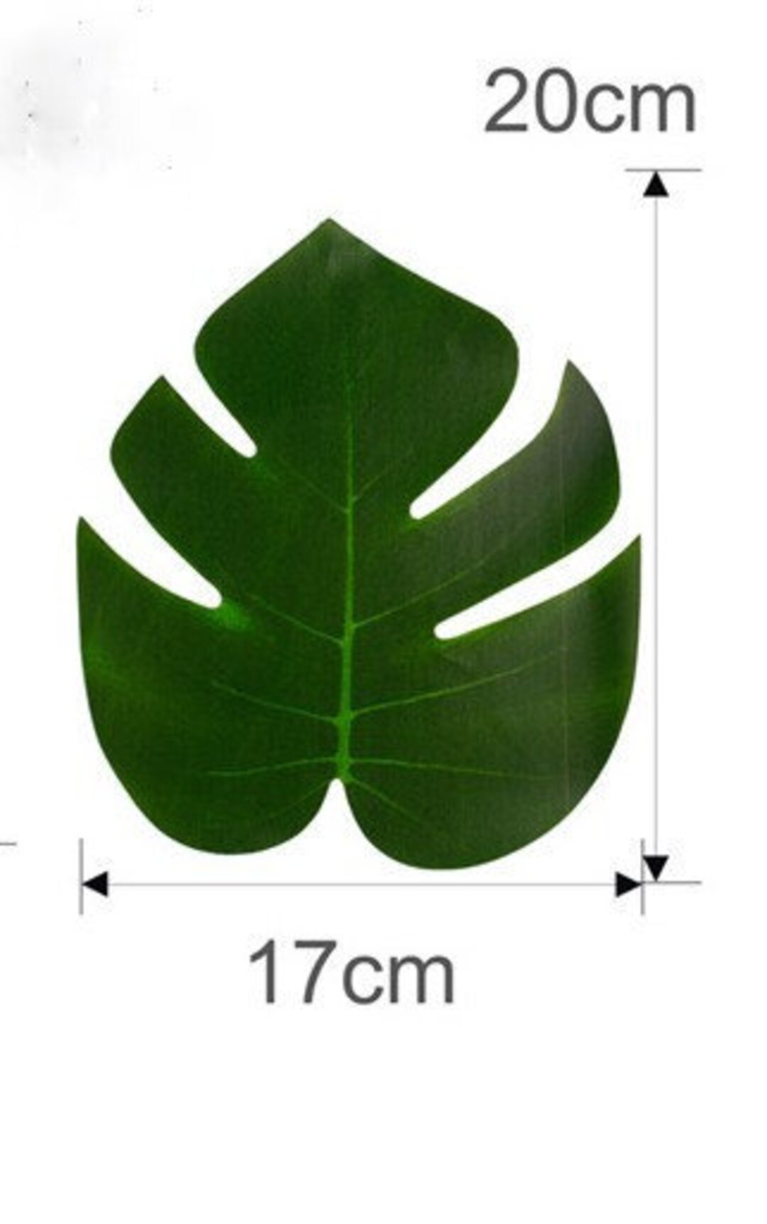 10 Sml X Monstera Leaf, Leaf Placemat, Tropical Leaves, Artificial Leaf ...