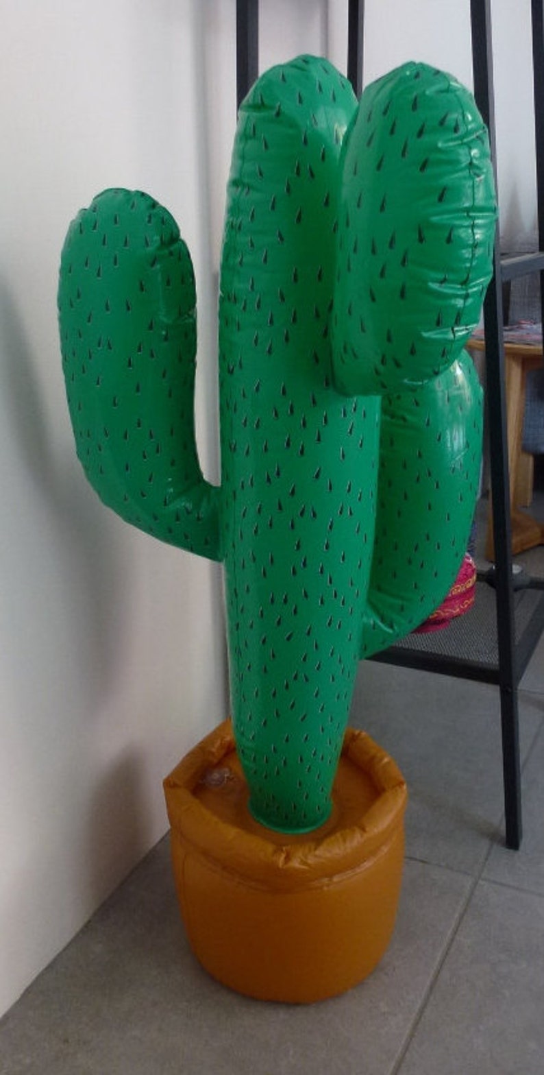 86cm tall Inflatable Cactus cactus party supplies fiesta | Etsy