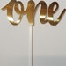 Gold One Cake Topper One Cake Topper Mirror Gold Cake Topper - Etsy
