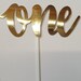 Gold One Cake Topper One Cake Topper Mirror Gold Cake Topper - Etsy