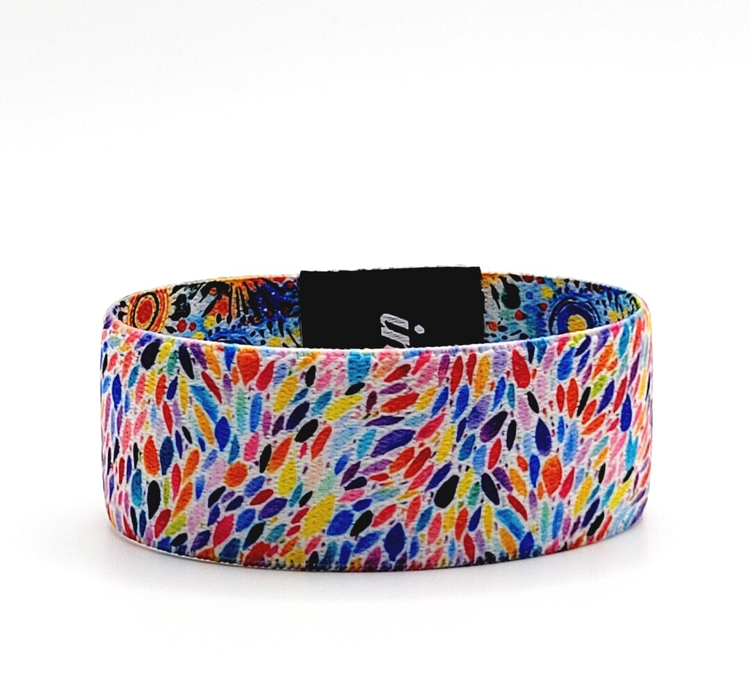 Customizable Elastic Wristband, Reversible Personalized Stretchy ...