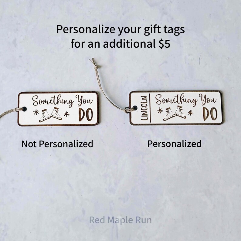 Set of 6 Whimsical Christmas Gift Tags- Personalized- Something You ...