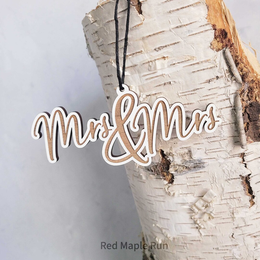 Couples Ornament- Gift Tag- Wedding Ornament - Etsy