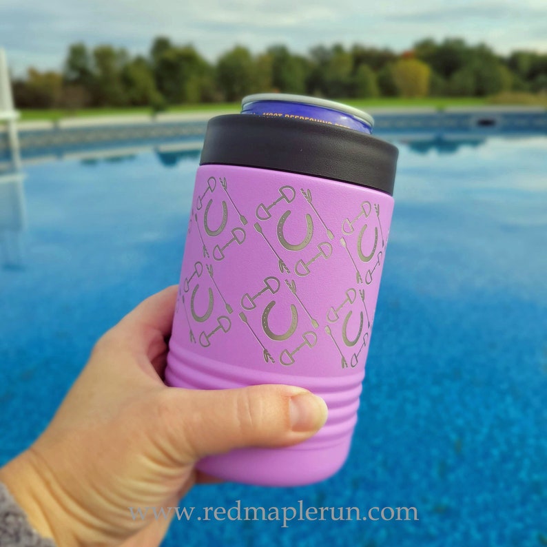 Polar Camel Equestrian Insulated Can Bottle Cooler - Etsy