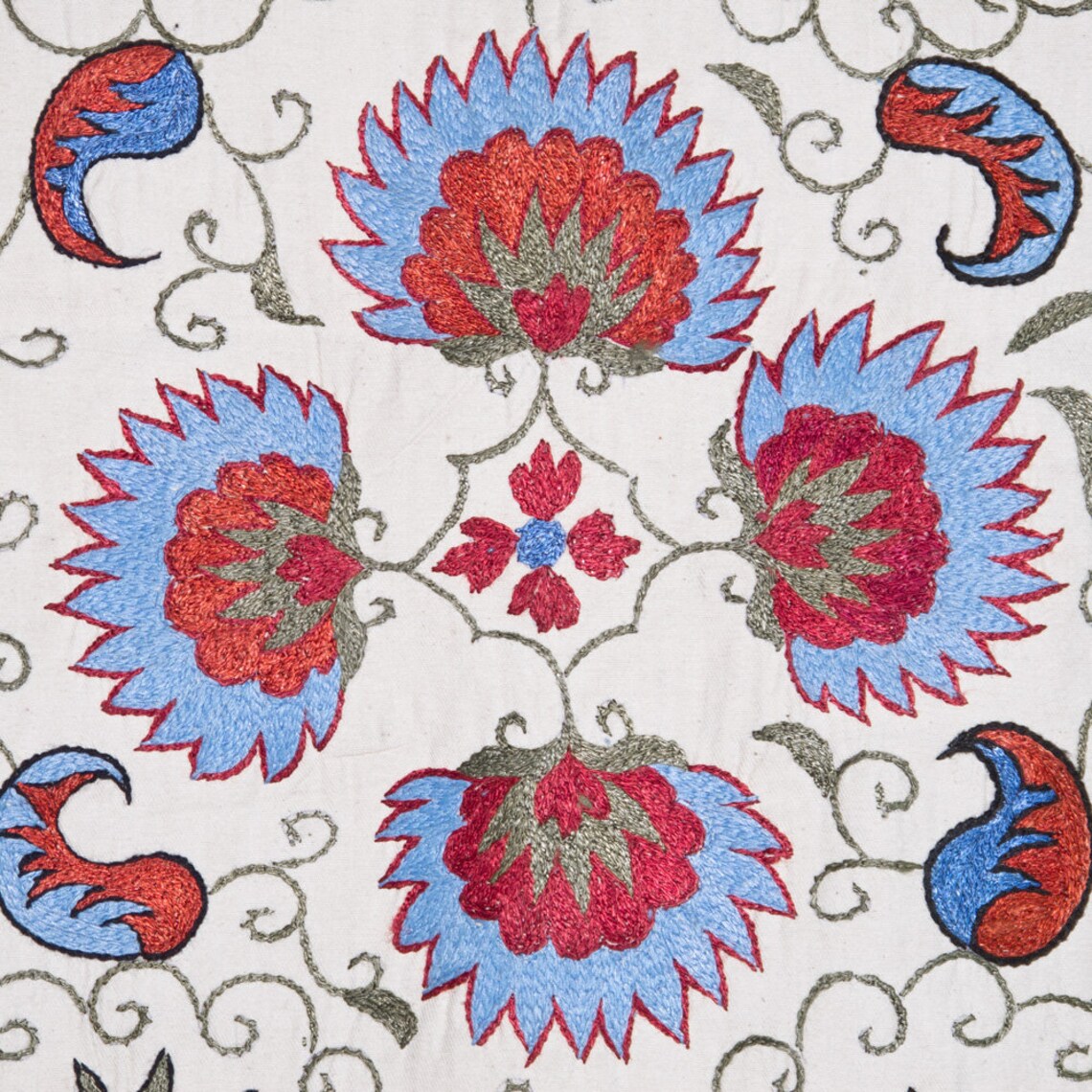 Amazing Antique Design Handmade Needle Work Suzani From - Etsy