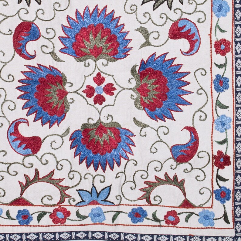 Amazing Antique Design Handmade Needle Work Suzani From - Etsy