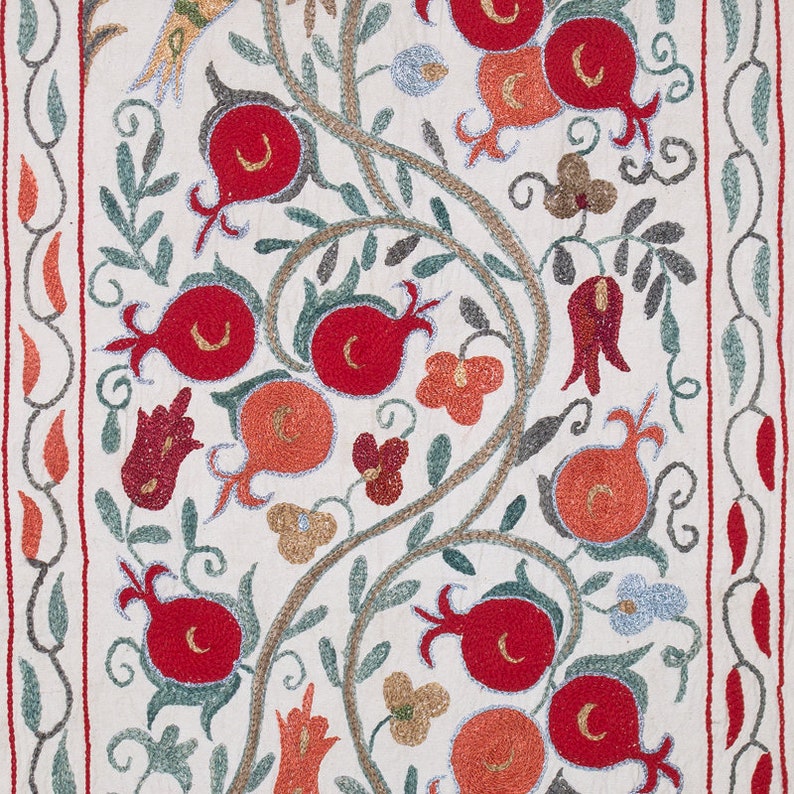 Amazing Antique Design Handmade Needle Work Suzani From - Etsy