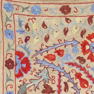 Soft Silk Handmade Needle Work Suzani From Bukhara / - Etsy