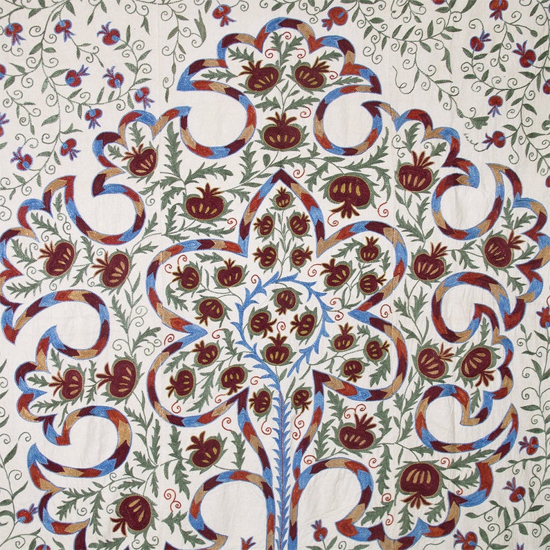 Amazing Antique Design Handmade Needle Work Suzani From - Etsy