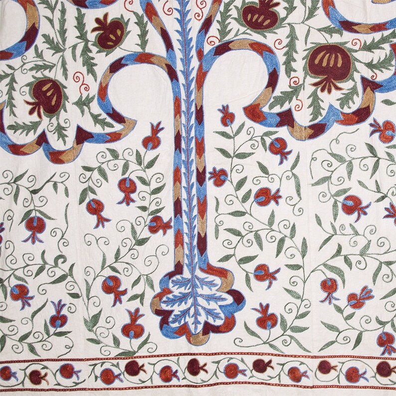 Amazing Antique Design Handmade Needle Work Suzani From - Etsy