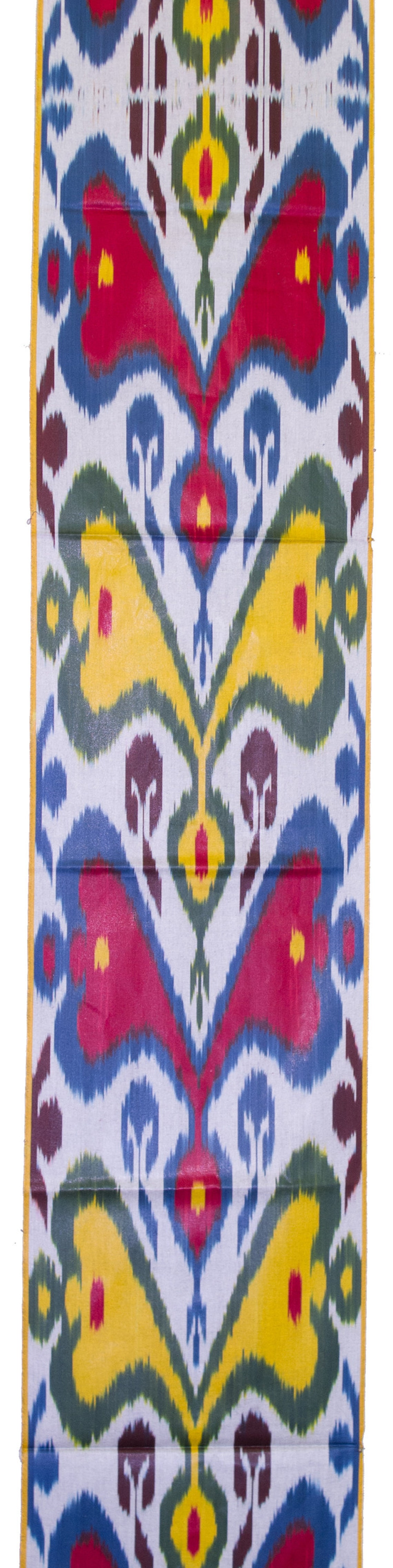 Exclusive Silk Cotton Ikat Fabric From Uzbekistan 50 - Etsy
