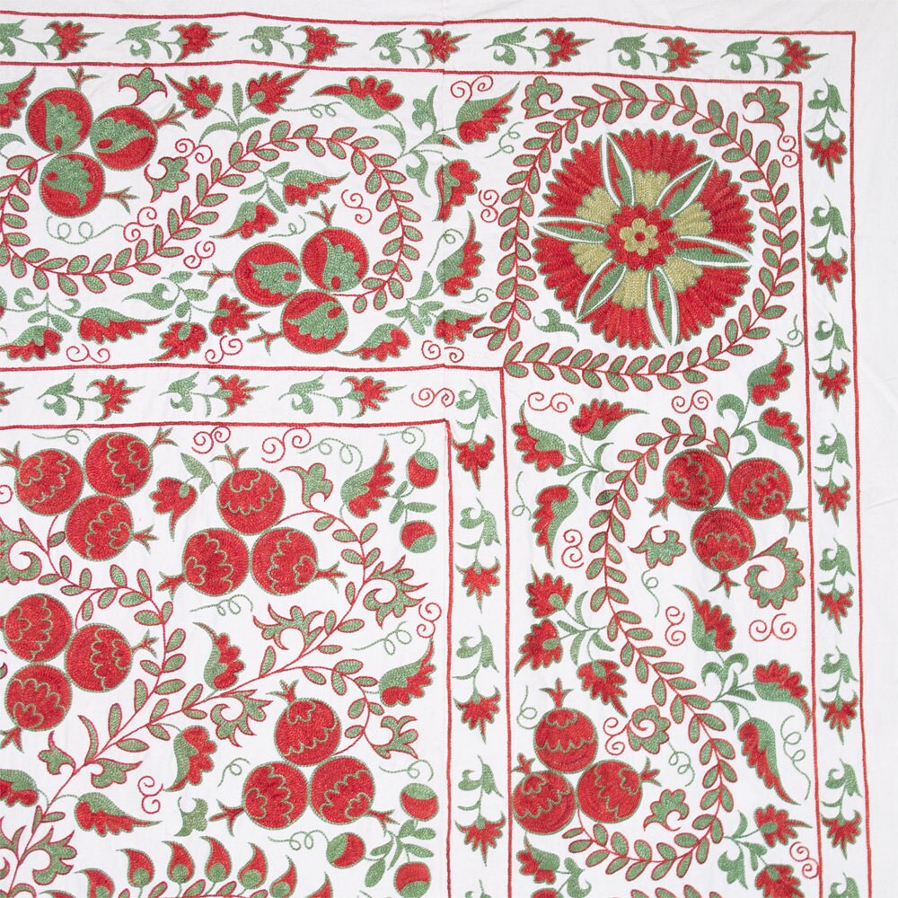 Amazing Antique Design Handmade Needle Work Suzani From - Etsy