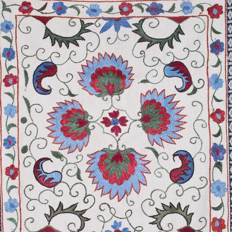 Amazing Antique Design Handmade Needle Work Suzani From - Etsy