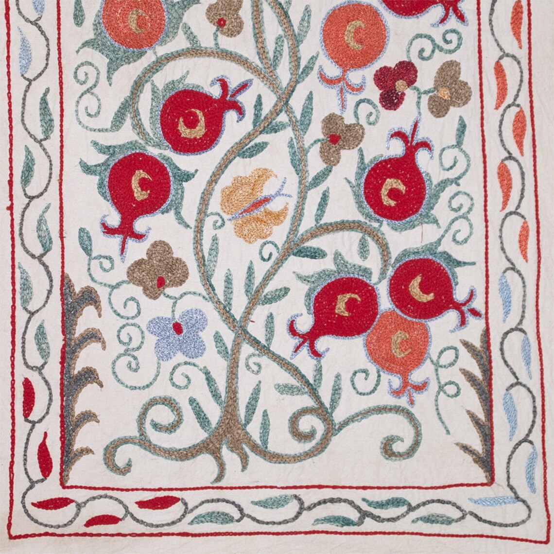 Amazing Antique Design Handmade Needle Work Suzani From - Etsy