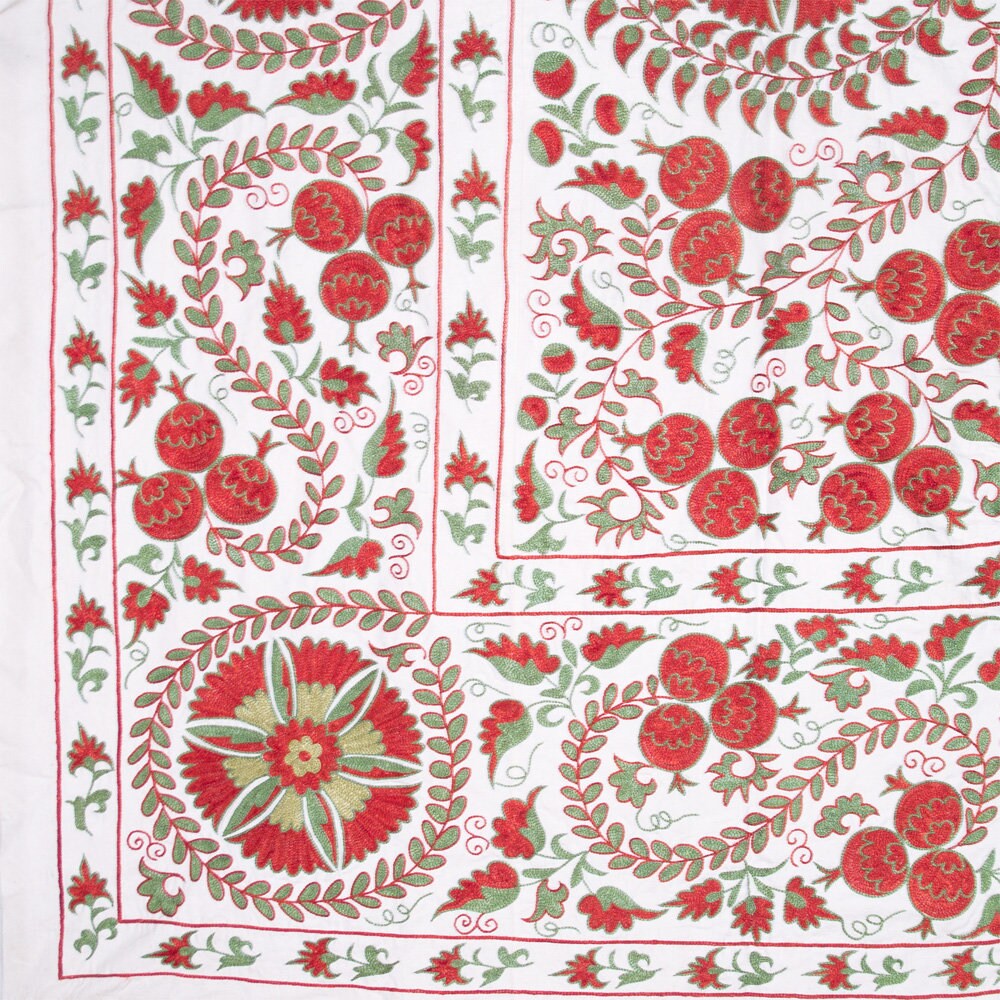 Amazing Antique Design Handmade Needle Work Suzani From - Etsy