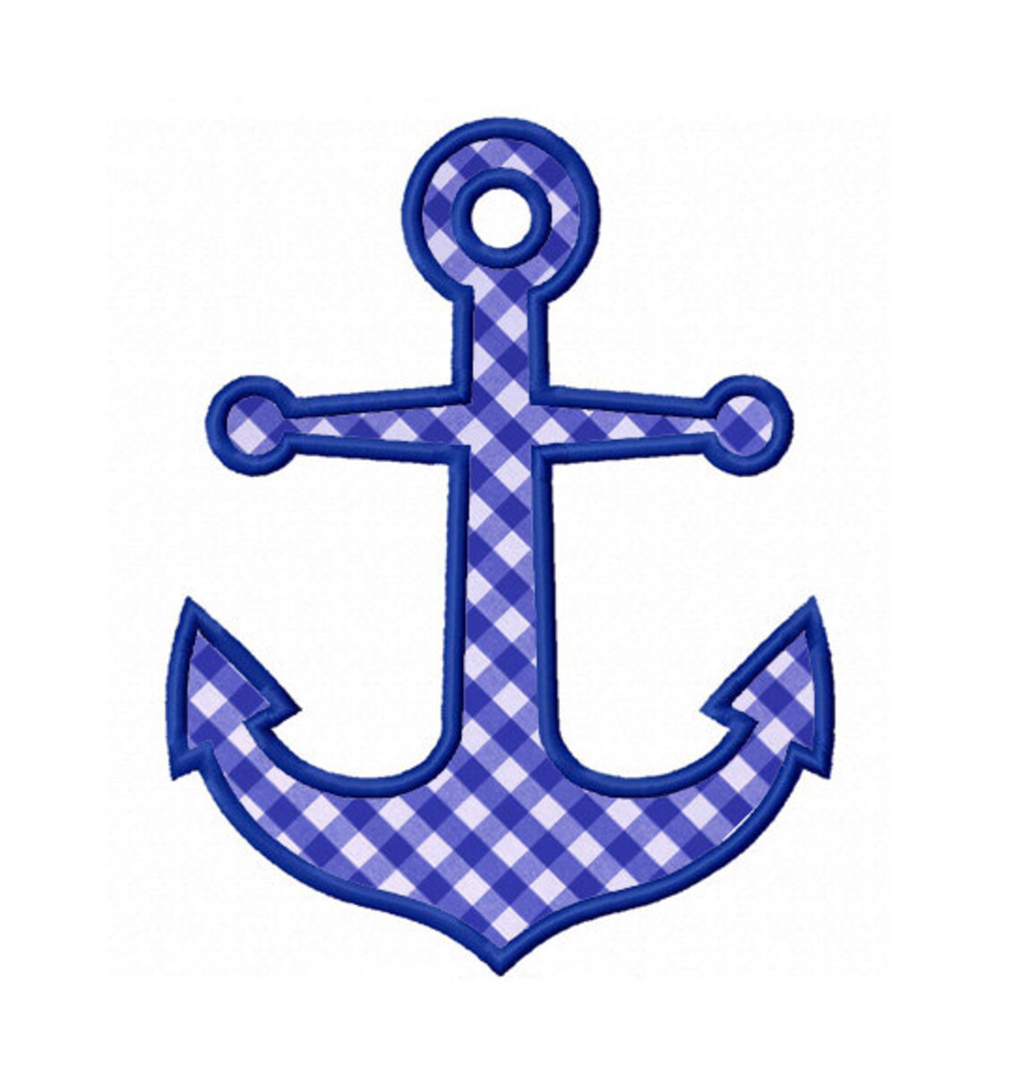 Anchor Appliqueanchor Embroiderymachine Embroidery Design | Etsy