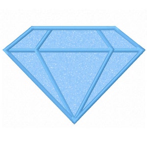 Diamond Applique Machine Embroidery Design NO:0132 - Etsy