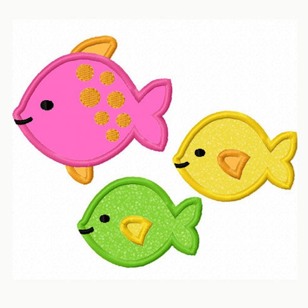 Fish Appliques - Etsy