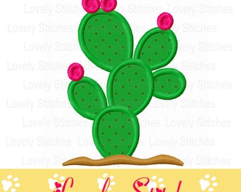 Cactus Embroidery Design,cactus Applique Design,girls Applique,girls ...