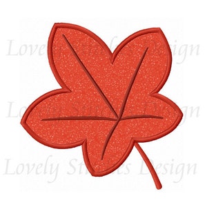 Fall Leaf Applique Machine Embroidery Design NO:0244 - Etsy