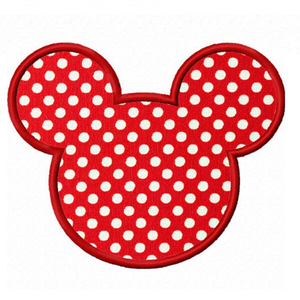 Mickey Mouse Embroidery Design - Etsy