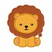 Lion Baby Applique Machine Embroidery Design NO:0161 | Etsy