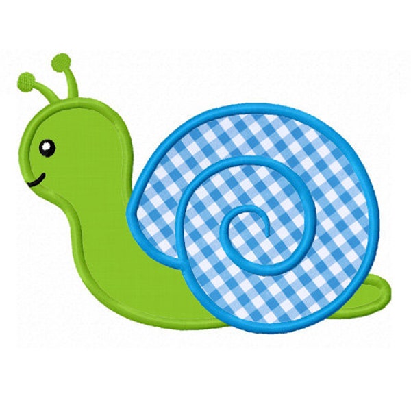 Snail Applique - Etsy