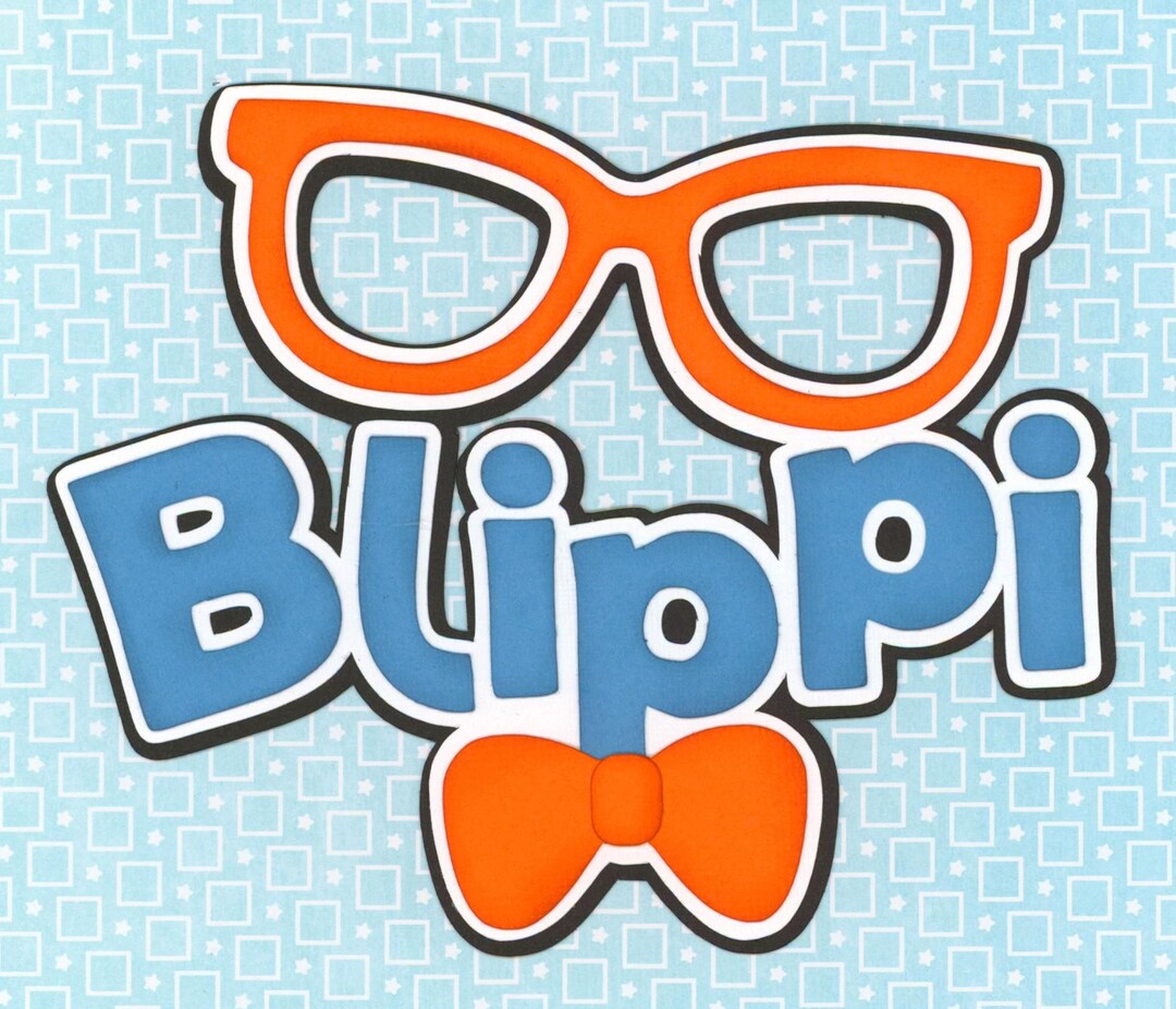 BLIPPI TITLE for Kids TV, Toddles Birthday Party Scrapbook Pages ...