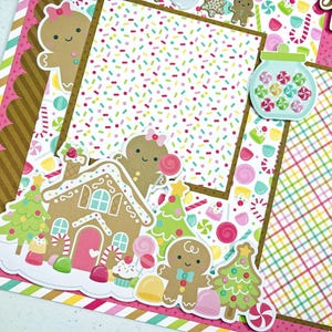 CHRISTMAS WISHES & Gingerbread Kisses Finished 2 Page Layout. FREE ...