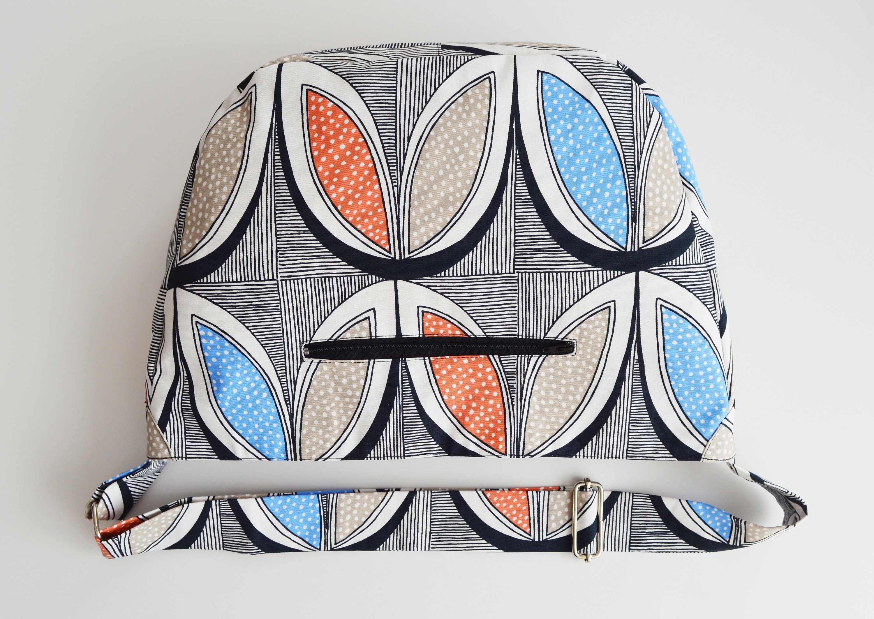 Messenger Bag Crossbody Bag Bike Messenger Bag Canvas Bag Leaves ...