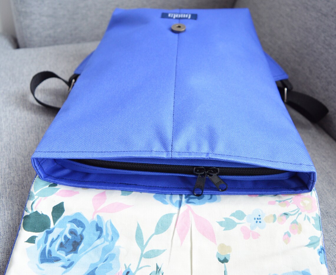 Backpack Purplish Blue Hipster Backpack Rucksack Cycling Bag - Etsy