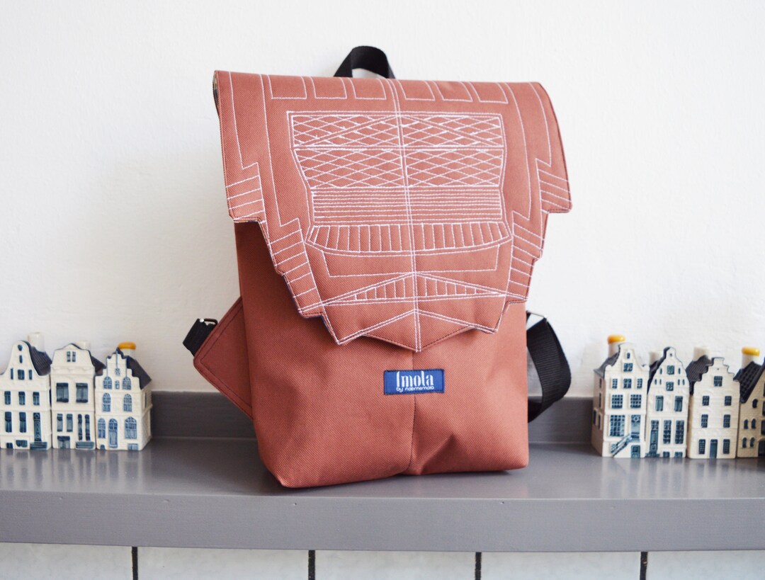 Backpack Unisex Brown Hipster Backpack Rucksack Cycling Bag Waterproof ...