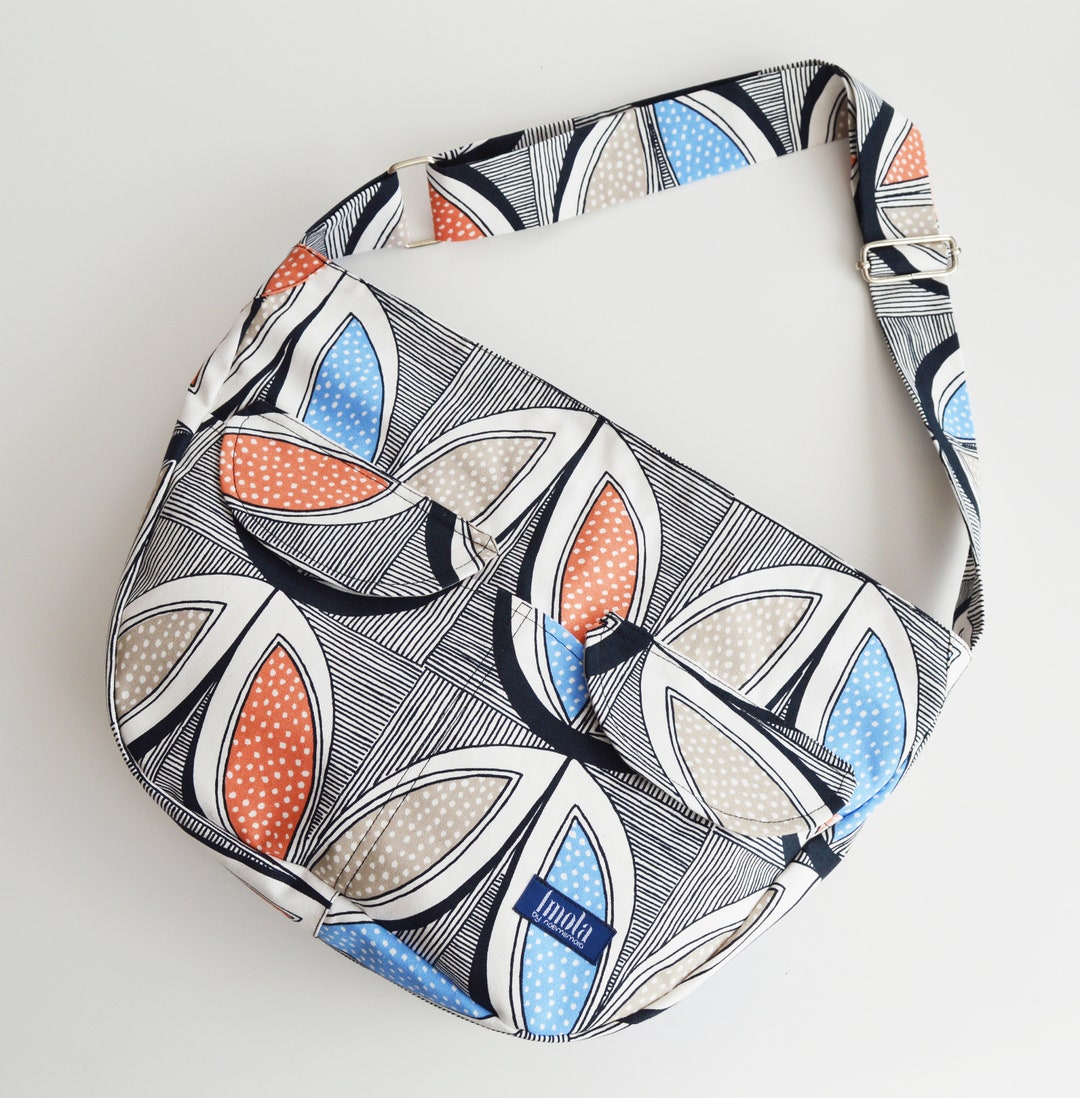 Messenger Bag Crossbody Bag Bike Messenger Bag Canvas Bag Leaves ...