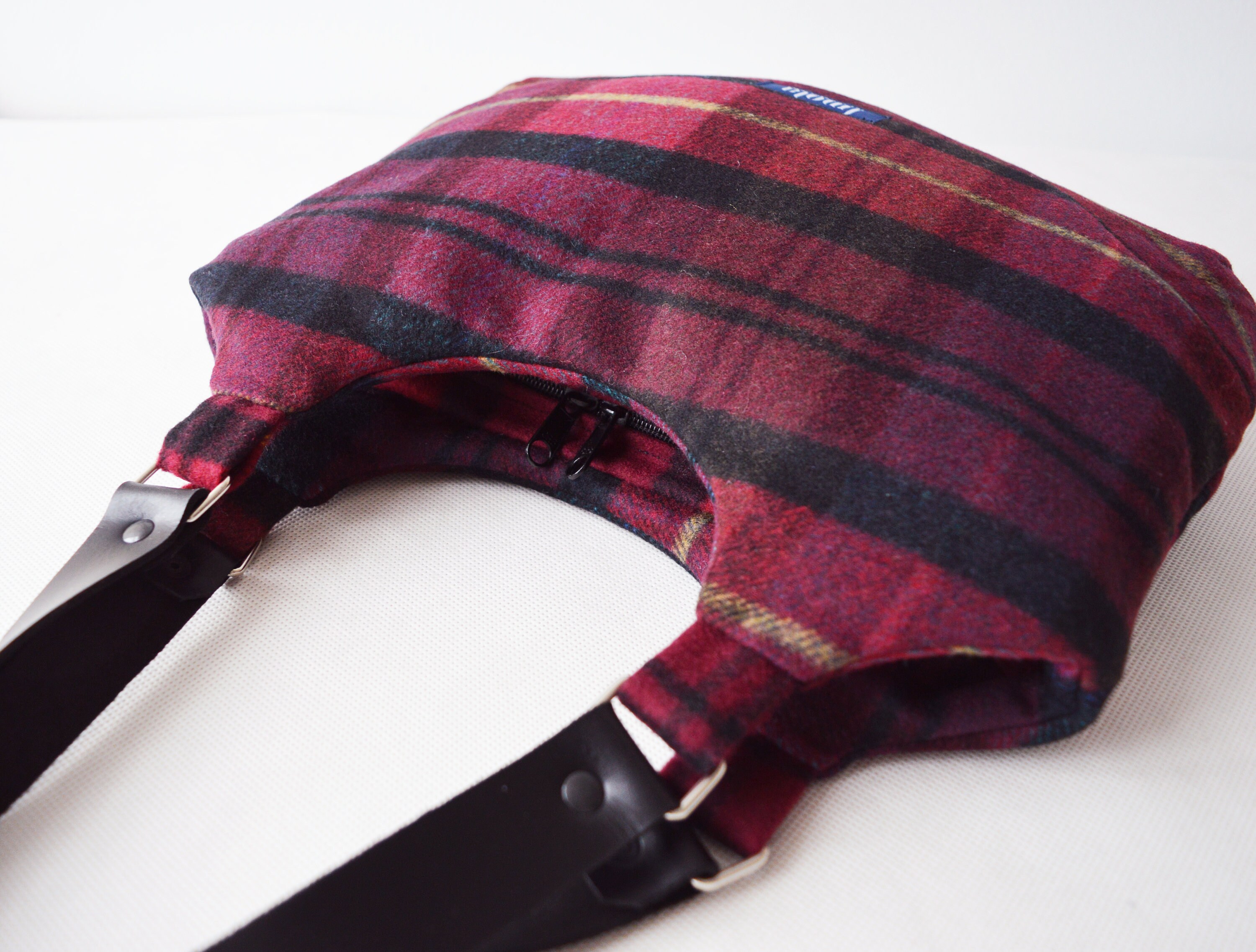 Plaid Purse Simple Minimalist Medium Purse Handbag Shoulder Bag Canvas ...