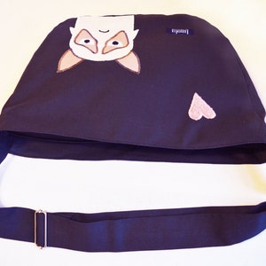 Bike Crossbody Bag Messenger Bag With Applique Grumpy Cat Cycling Bag 1 ...