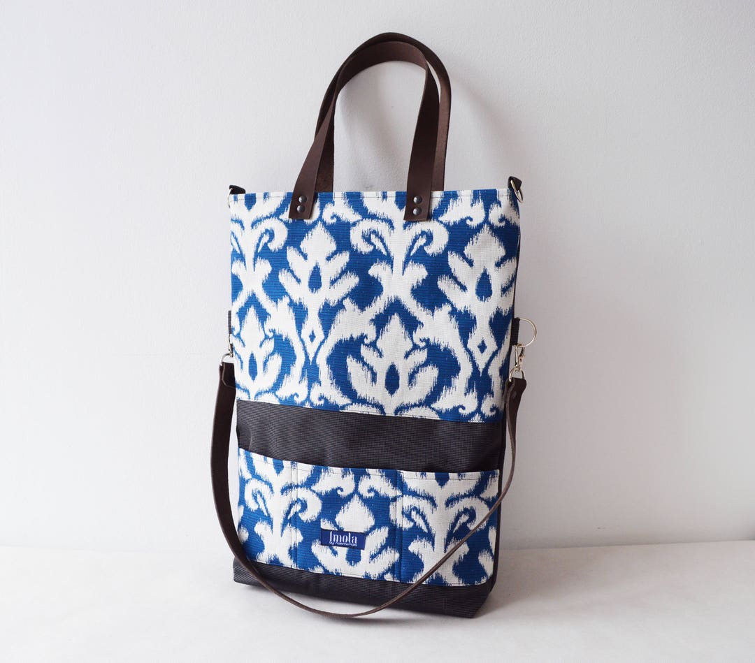 Large Fold Over Canvas Tote Bag Shopping Bag Casual Fold Over Tote ...