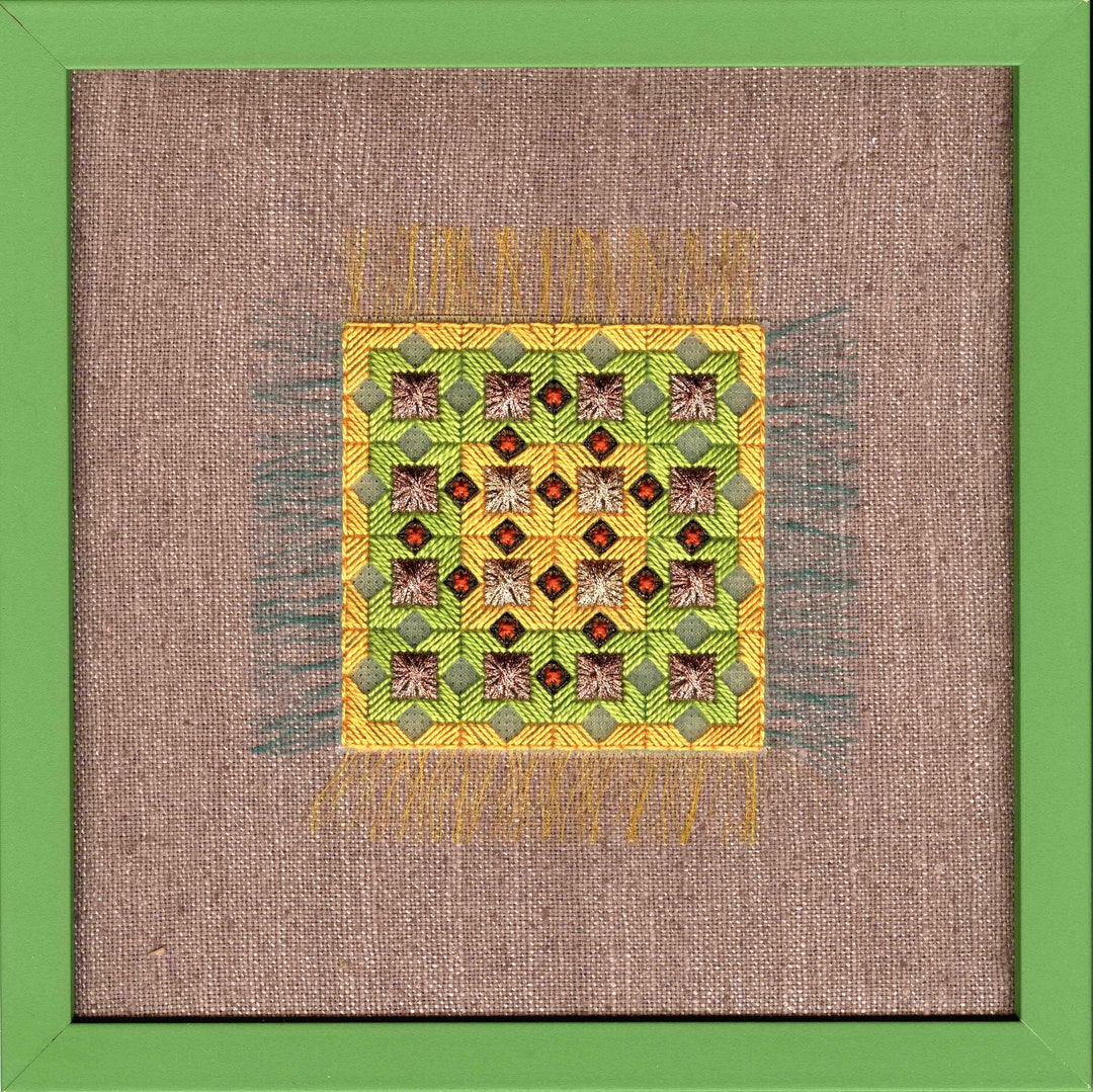 BUTTERFLY Needlepoint Panel Framed. Another Unique Design and Unique ...