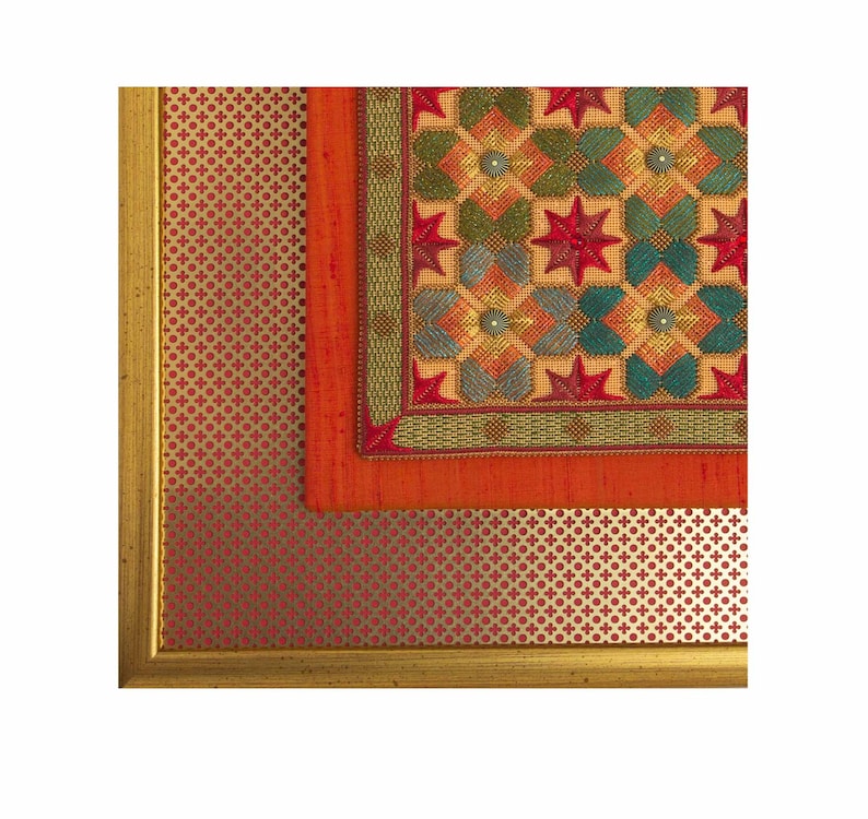 INSTRUCTION SHEET for Needlepoint/canvaswork Panel Moroccan - Etsy
